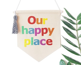 This Must Be the Place-canvas Banner-fabric Wall Hanging-wall Banner ...