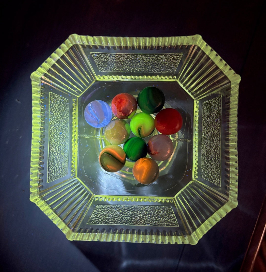 10 UV Reactive Marbles - Etsy