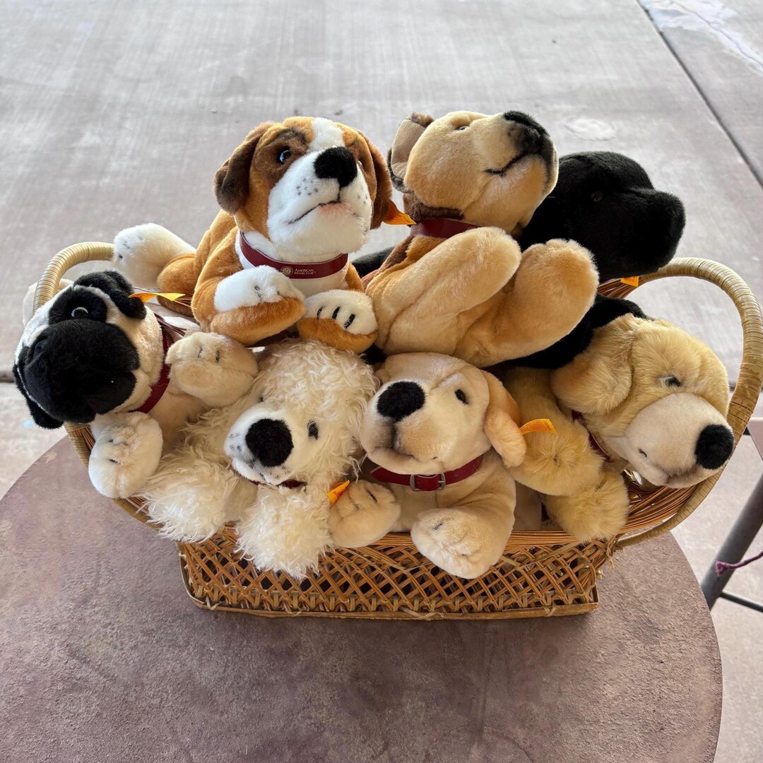 Steiff Plush Poodle Dog. Steiff. AKC. FAO Schwarz - Etsy