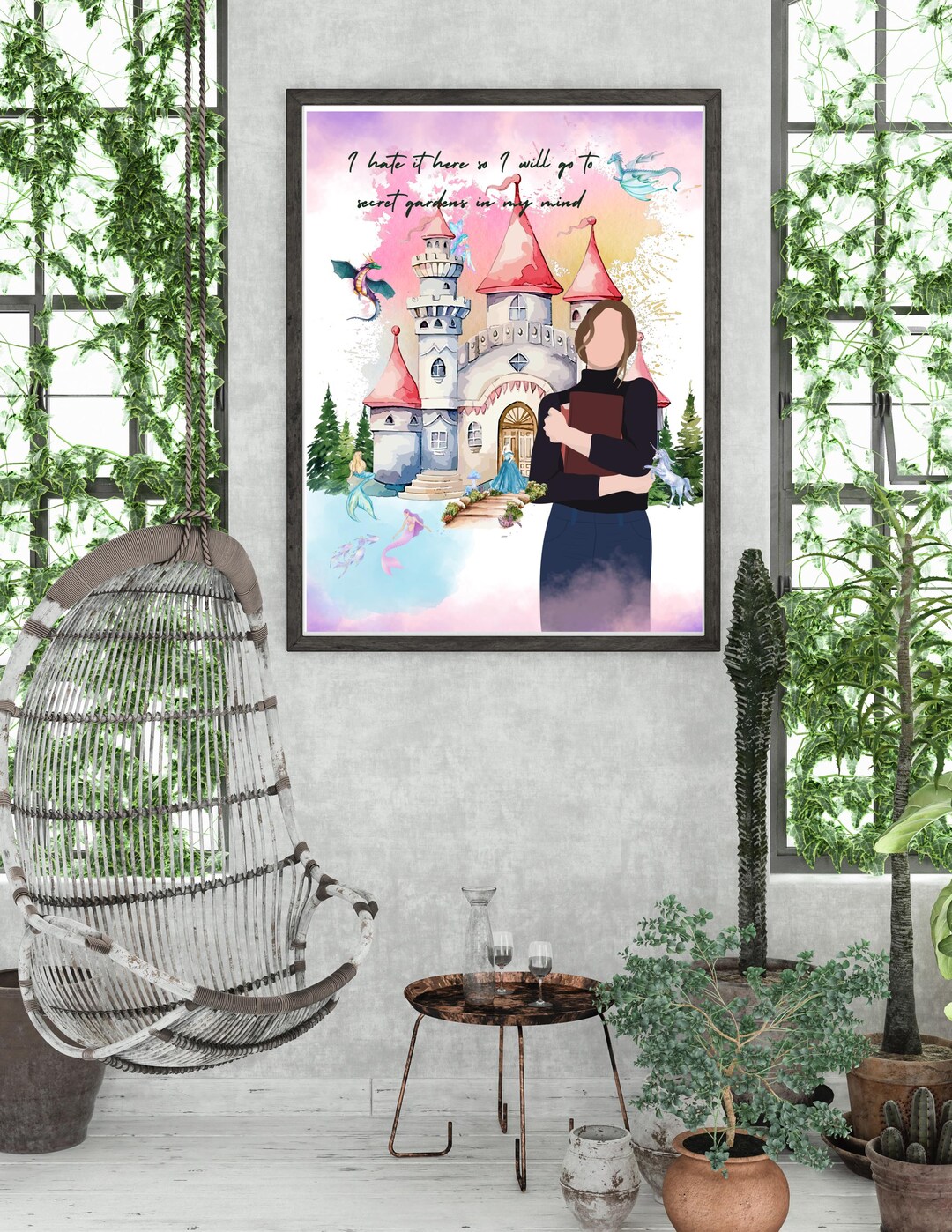 Taylor's Version Bookworm-inspired Poster for a Colorful Living Space ...