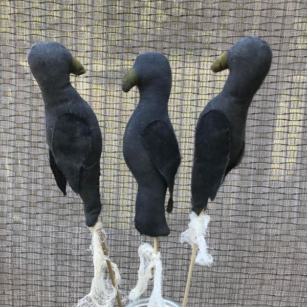 Primitive Crow - Etsy