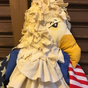 Primitive Eagle Decoration, Patriotic Bald Eagle, Primitive Americana ...