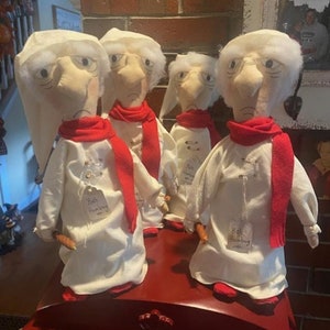 Primitive Christmas Scrooge Doll, Handmade Scrooge Doll, Christmas ...