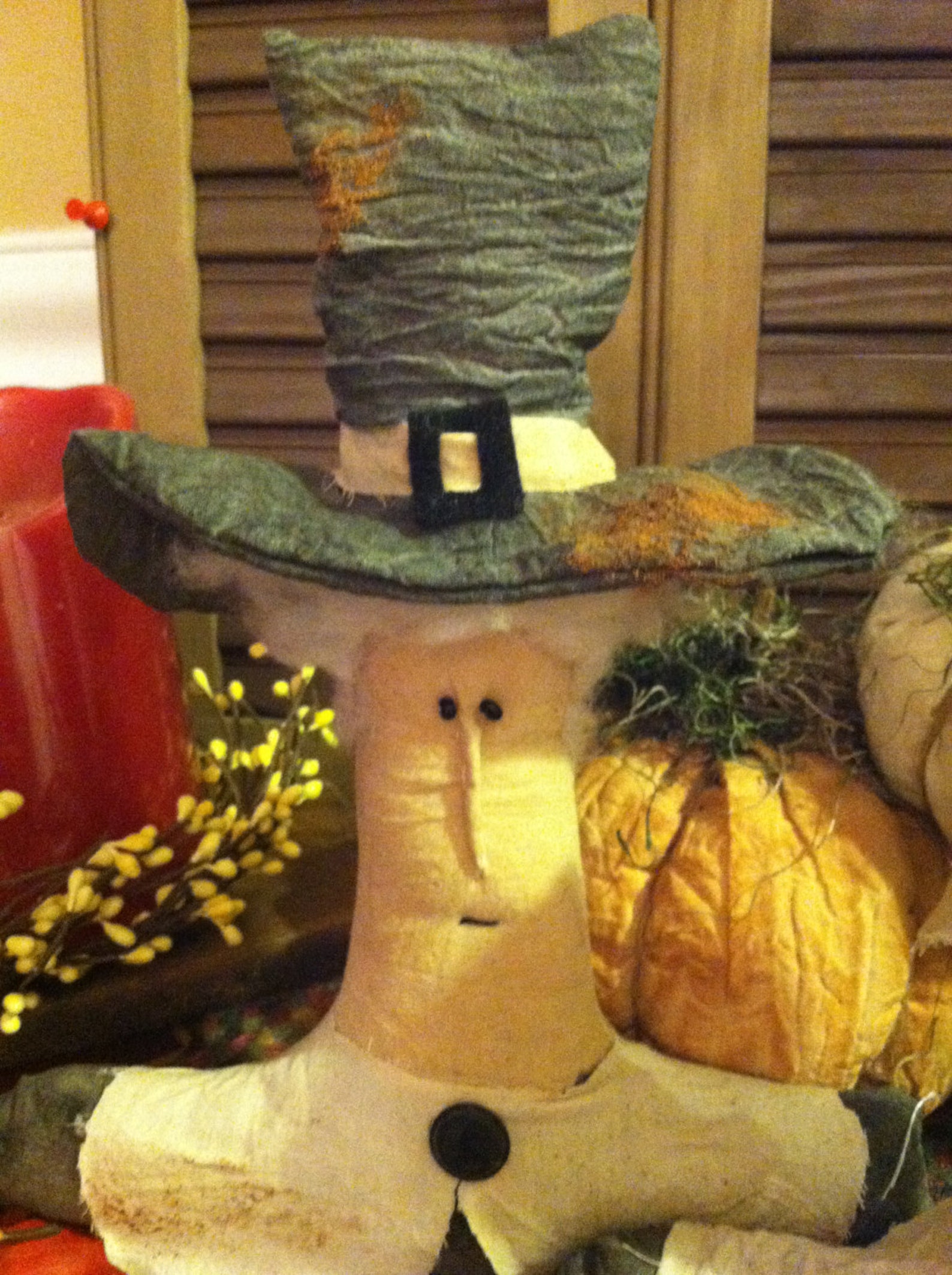 Set of Two Handmade Primitive Thanksgiving Pilgrims - Etsy