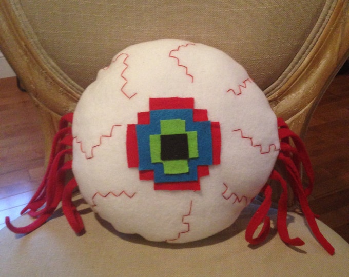 Terraria Inspired Eye of Cthulhu, Mode Boss Fleece Pillow, Doll or Toy ...