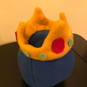 Terraria Inspired King Slime, Boss Fleece Pillow, Doll or Toy, Handmade ...