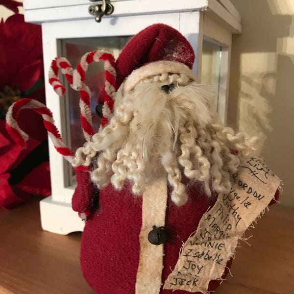 Handmade Santas - Etsy