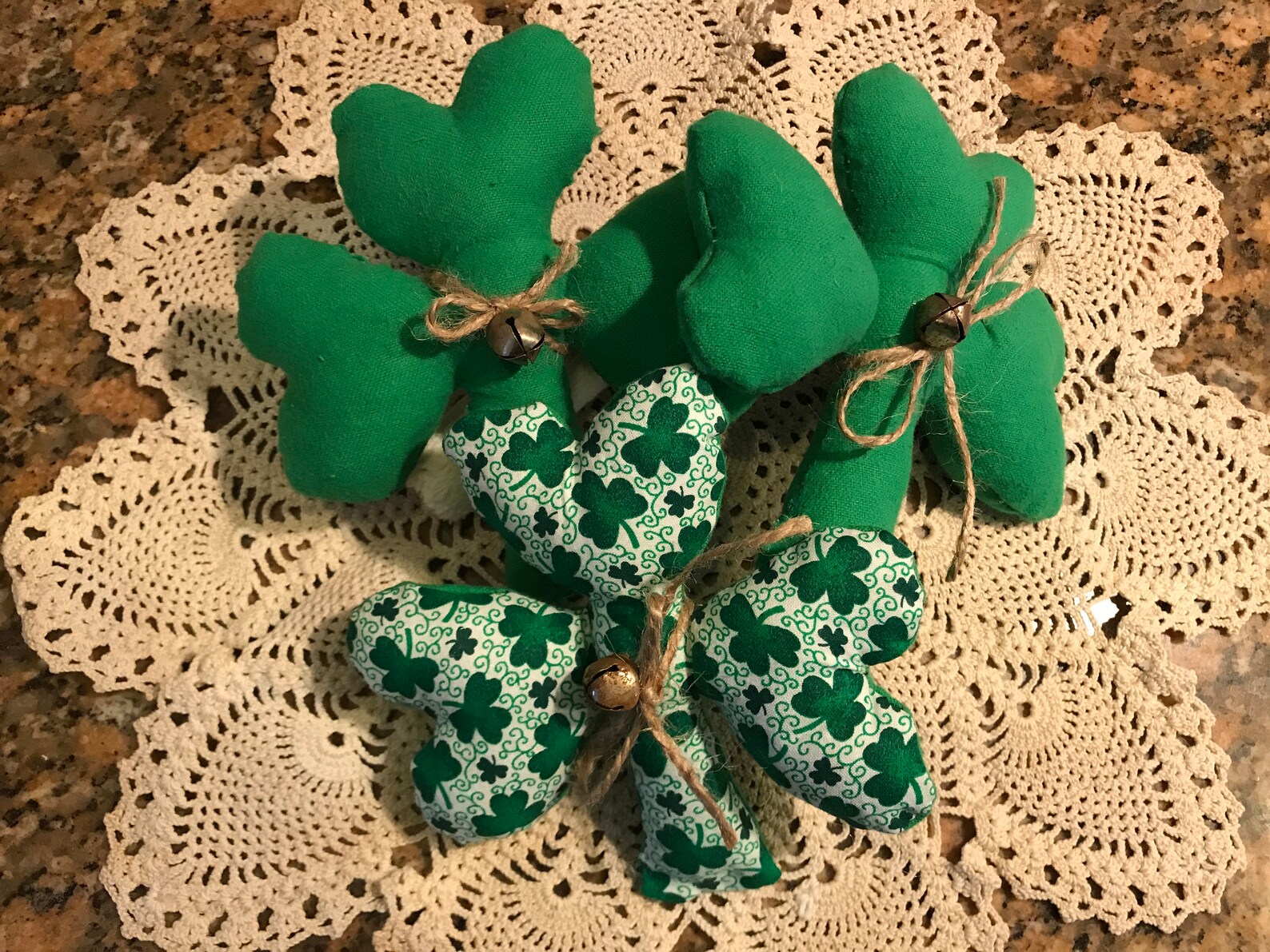 Primitive Shamrocks St. Patrick's Day Set of 3 Bowl - Etsy
