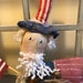 Primitive Americana Uncle Sam Flying With Flag Handmade Uncle - Etsy