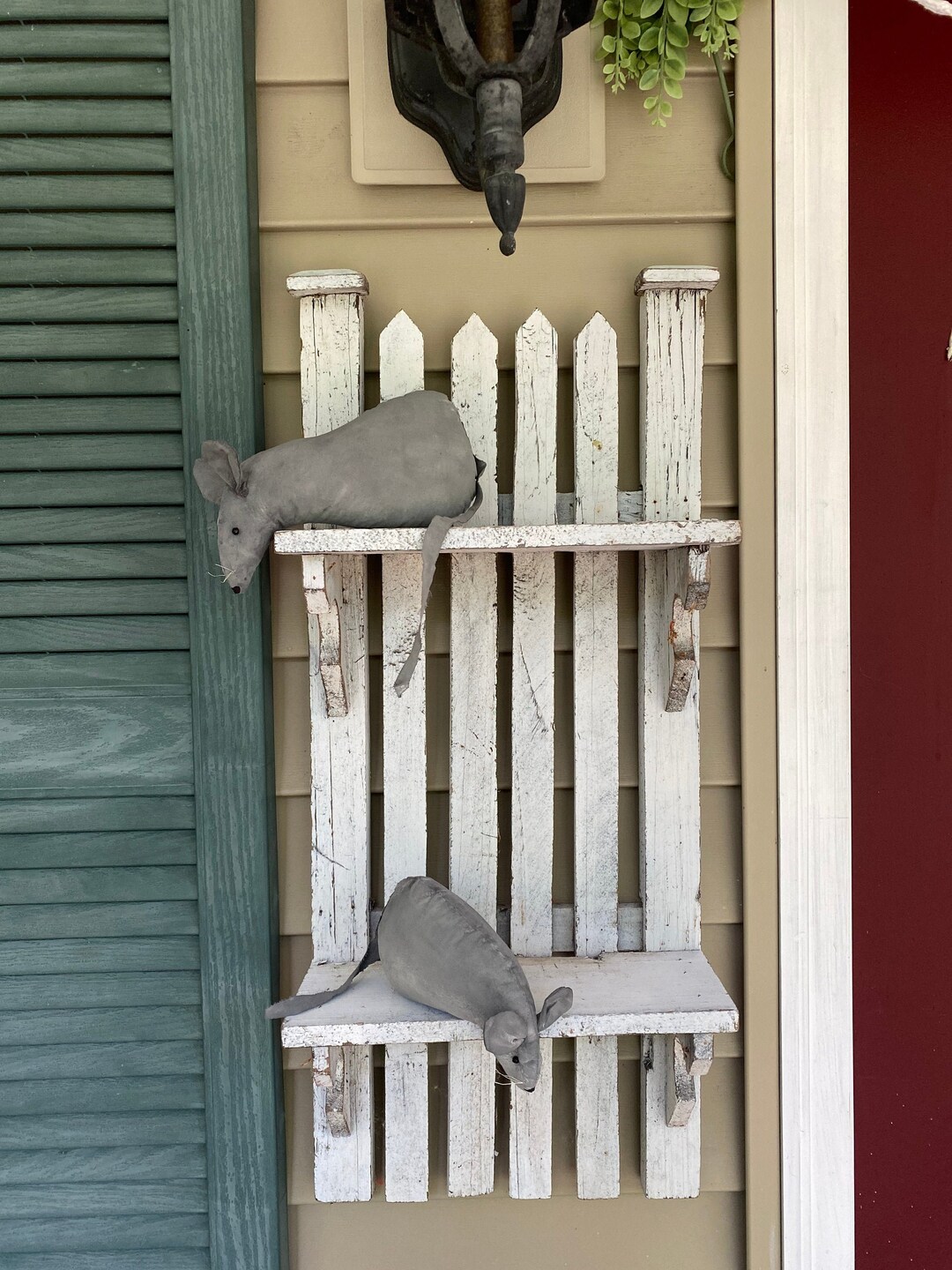 Farmhouse Mouse, Primitive Mice Shelf Sitters, Primitive Mice, Tiered ...