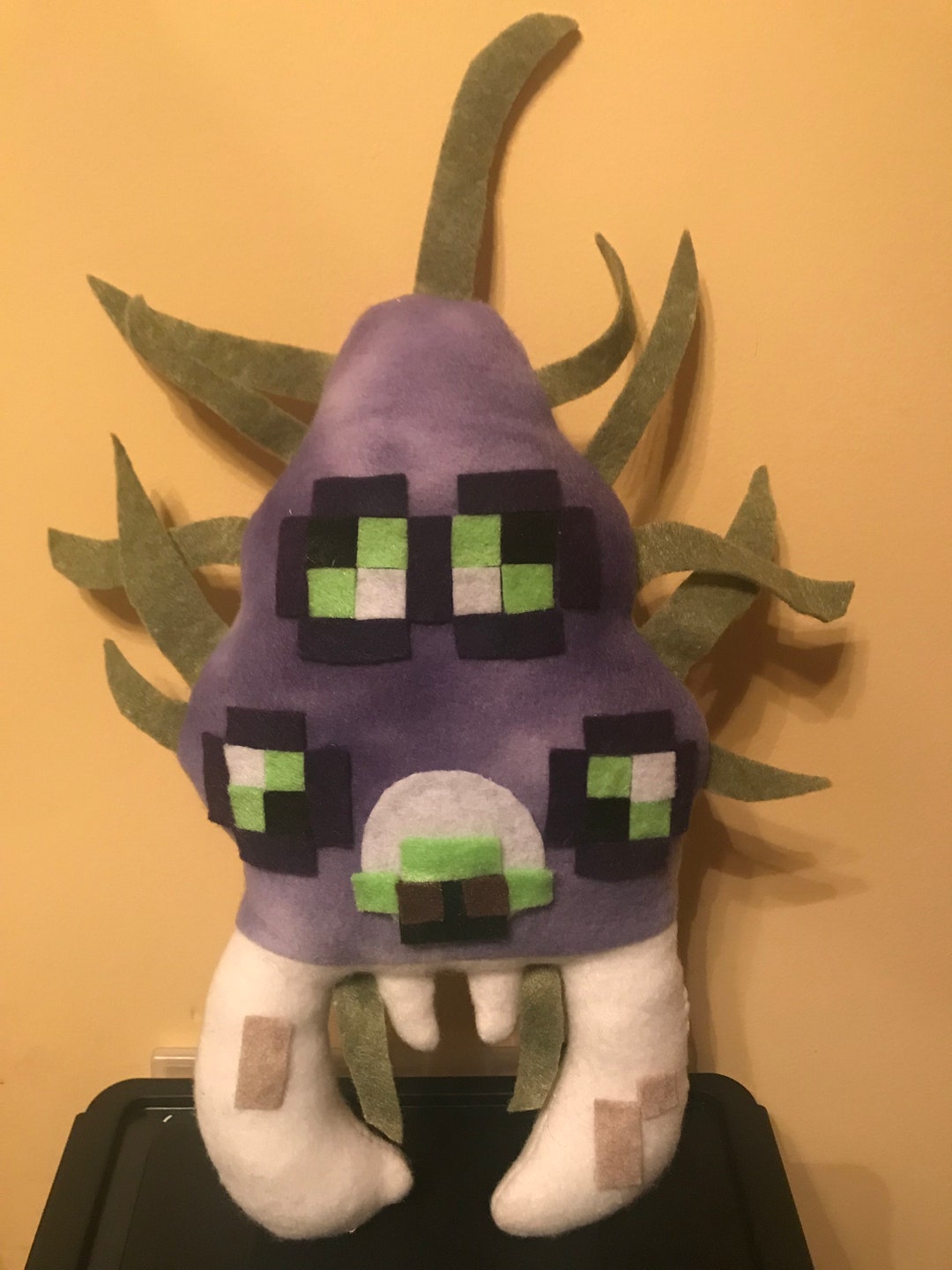 Terraria Inspired Eater of Souls Fleece Pillow, Doll or Toy, Handmade ...