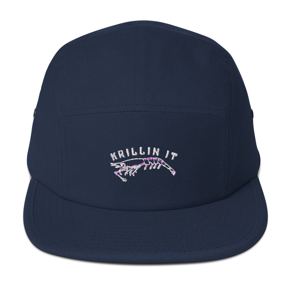 Krillin It Five Panel Cap - Marine Biology Marine Science STEM Ocean ...