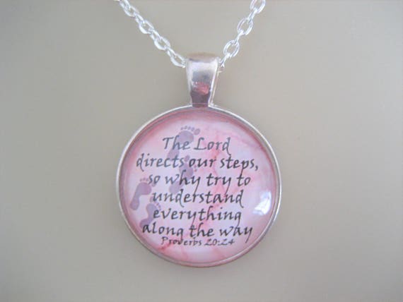 Proverbs 20:24 the Lord Directs Our Steps Bible Verse - Etsy