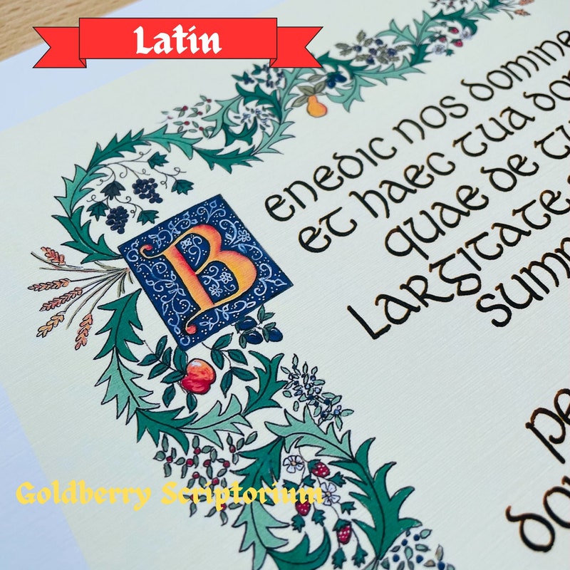 Catholic Meal Prayer - Etsy