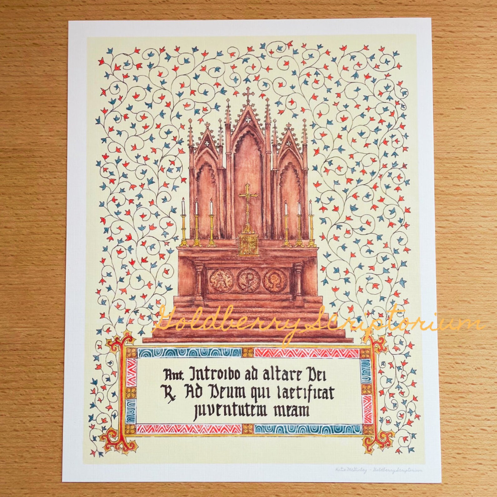 Introibo Print | Latin, TLM, Prayers at the Foot of the Altar, Catholic ...