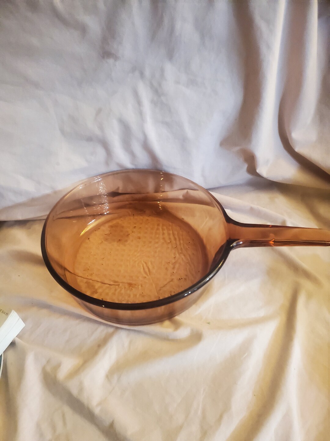 Visions Cookware Made in France Amberina/brown Glass 10 Inch Deep ...