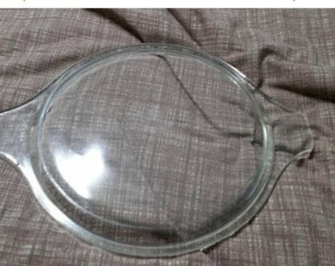 Flat Pyrex Glass Lid 475 C Replacement Glass Corning Ware Cinderella ...