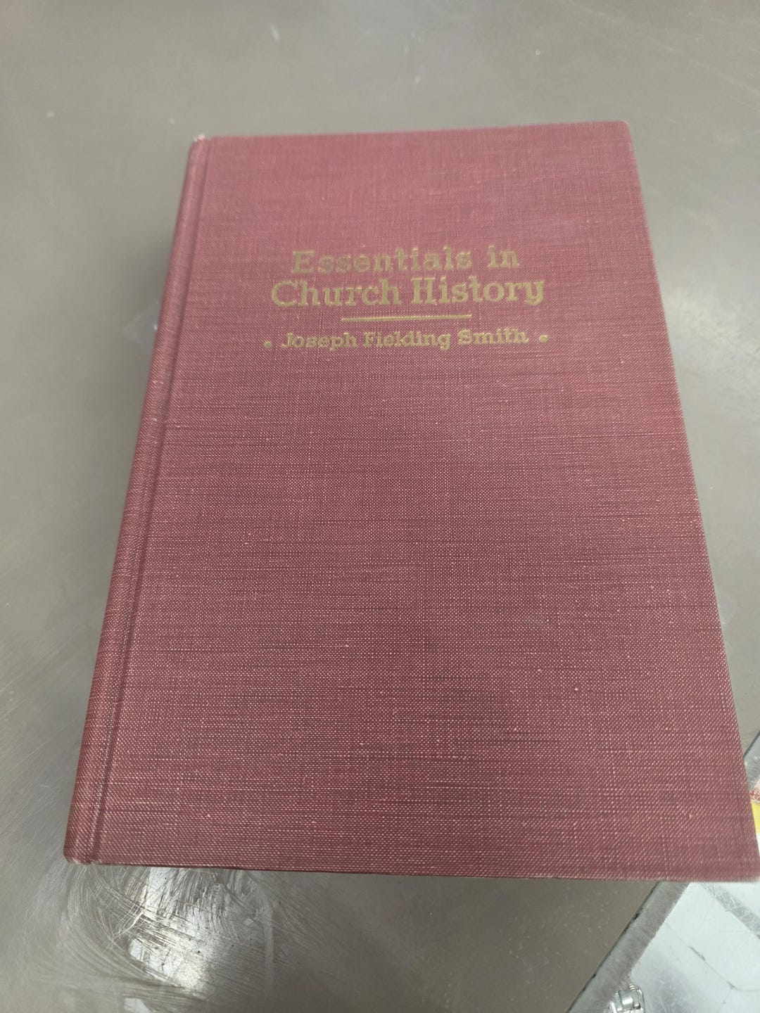 Rare Find, Essentials in Church History Book by Joseph Fielding Smith ...