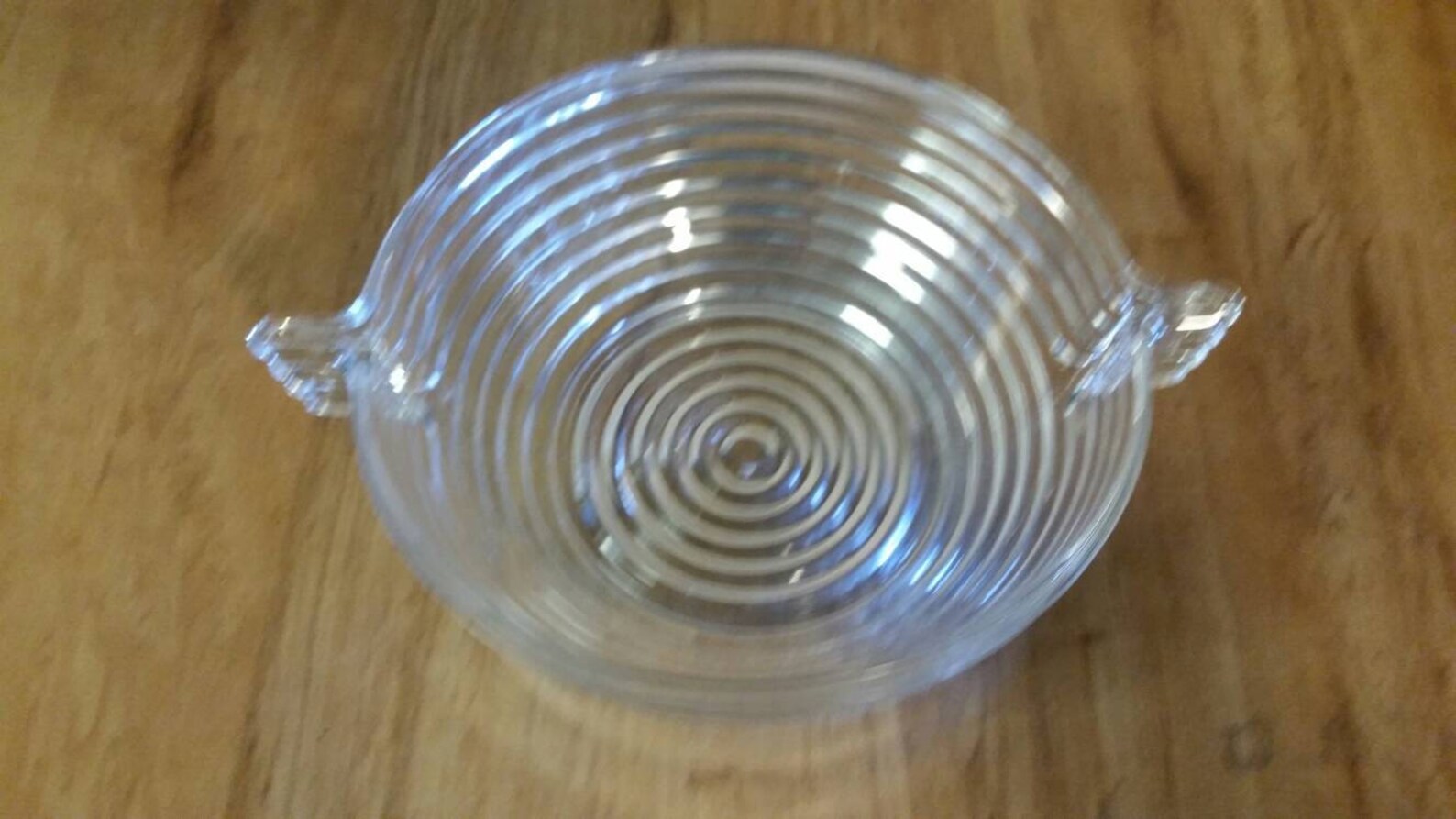 Clear Depression Glass Manhattan Pattern Large 7 Inch Bowl - Etsy