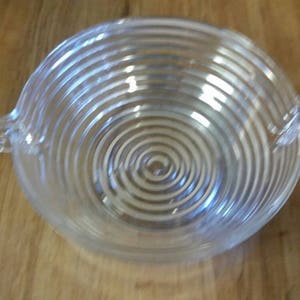 Clear Depression Glass Manhattan Pattern Large 7 Inch Bowl - Etsy