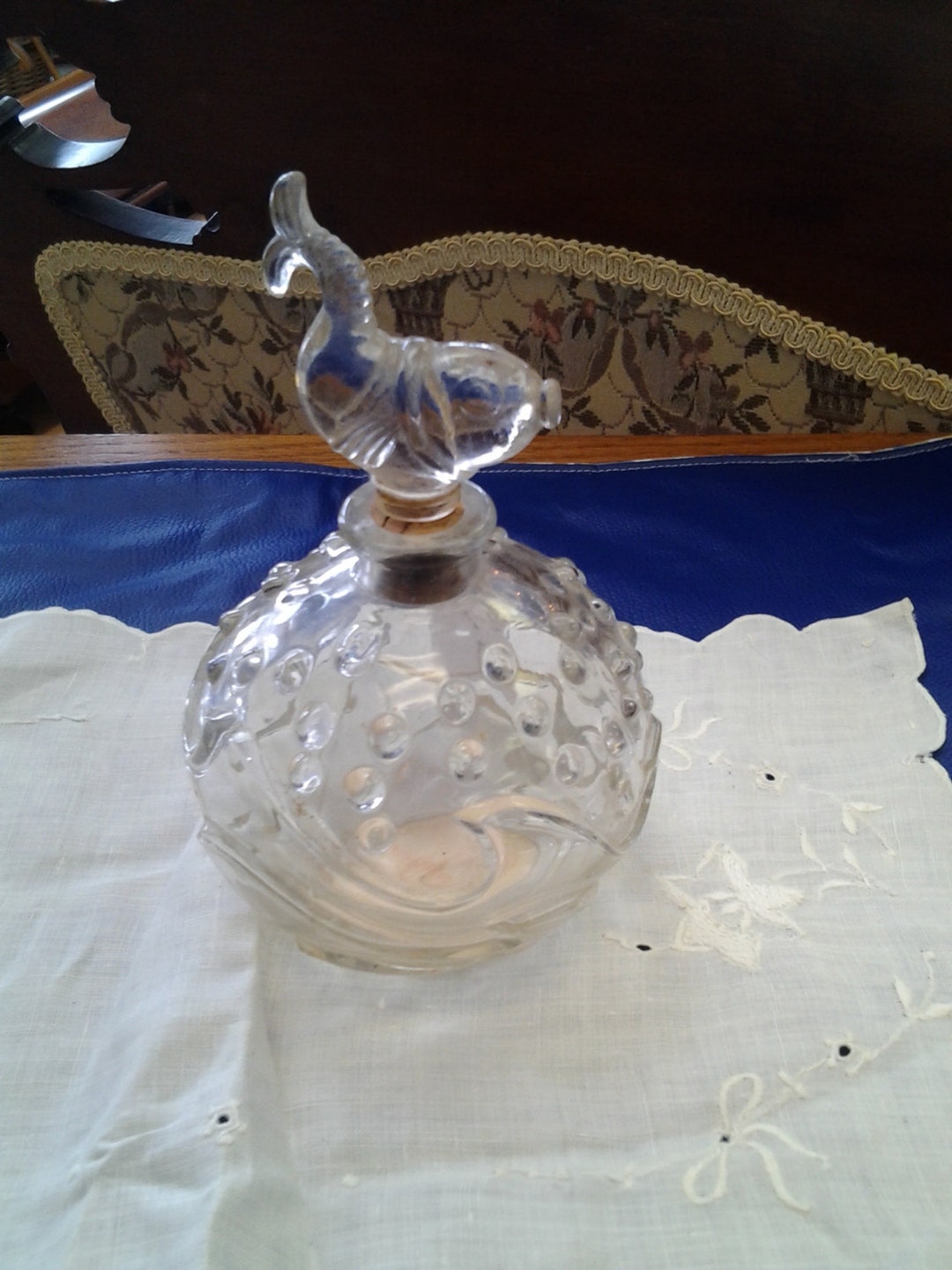 Beautiful Collectible Scent O Cologne Fish Bottle With Cork Top - Etsy