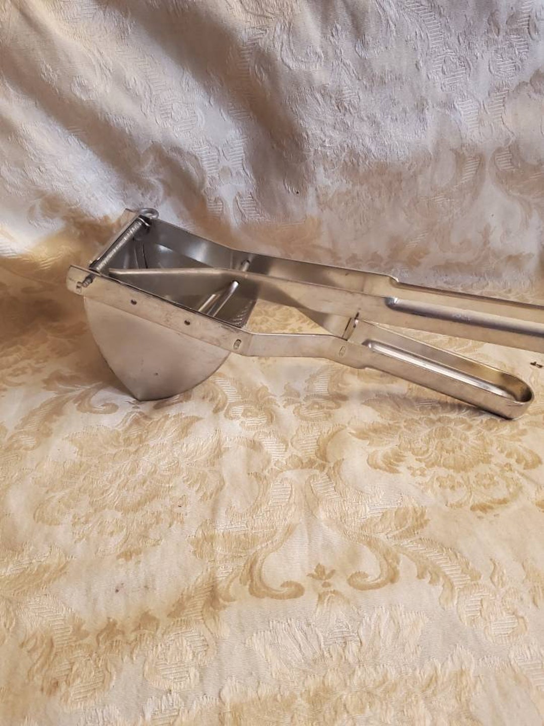 Rare Find, Henis Press, Chrome Potato Masher, Farmhouse Style Kitchen ...