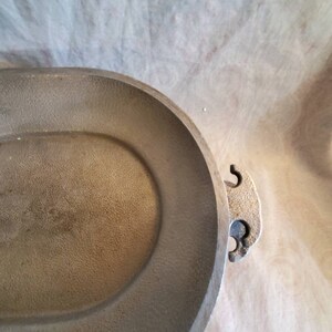 Large 12.75 Inch, Guardian Service, Hammered Aluminum Roasting Pan With ...