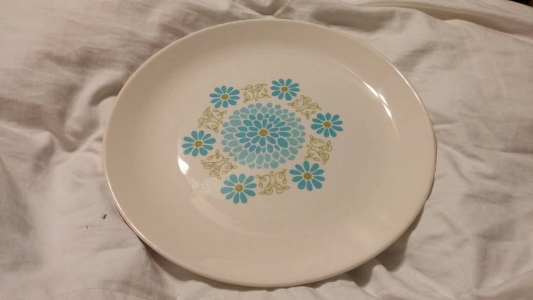 Steubenville Pottery "maytime" 10 Inch Dinner/chop Serving Plate ...