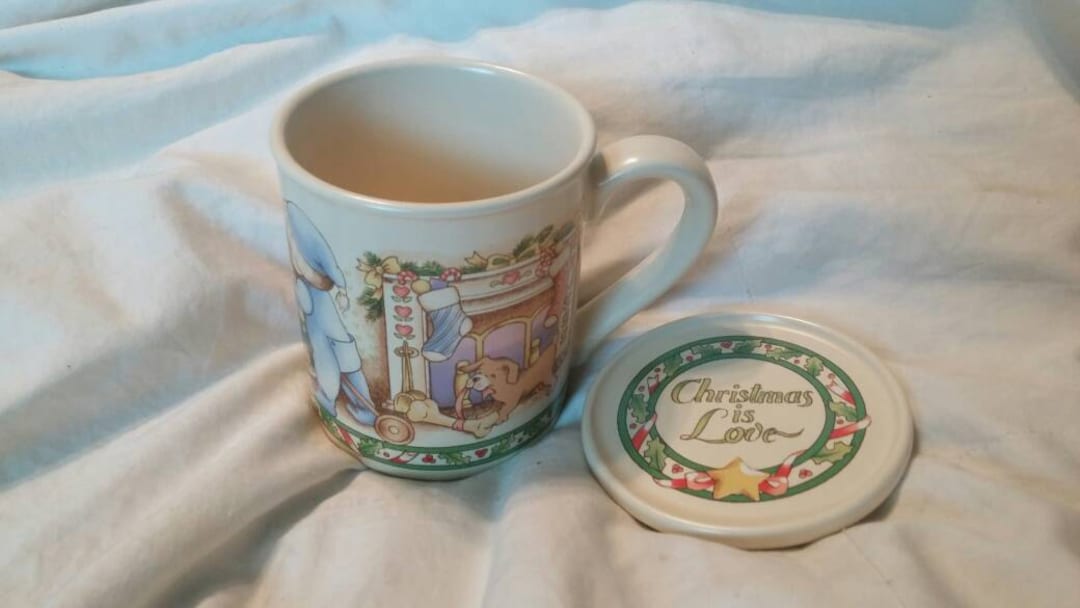Country Kids Collector Mug and Coaster Set "christmas is Love" Coffee ...