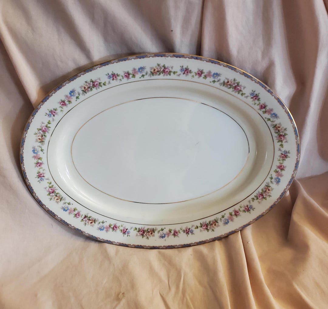 Rare Find, Made in Czechoslovakia, HWC78 15.25 Inch Oval Serving ...