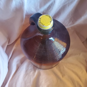 Purex Bleach Brown Bottle With Yellow Glass Lid, Laundry Room Decor ...