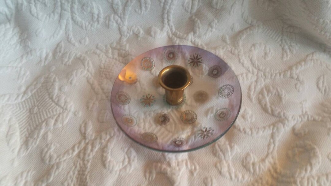 Dorothy Thorpe, Glama Glass MCM Sinclair, Candle Holder, Modern ...