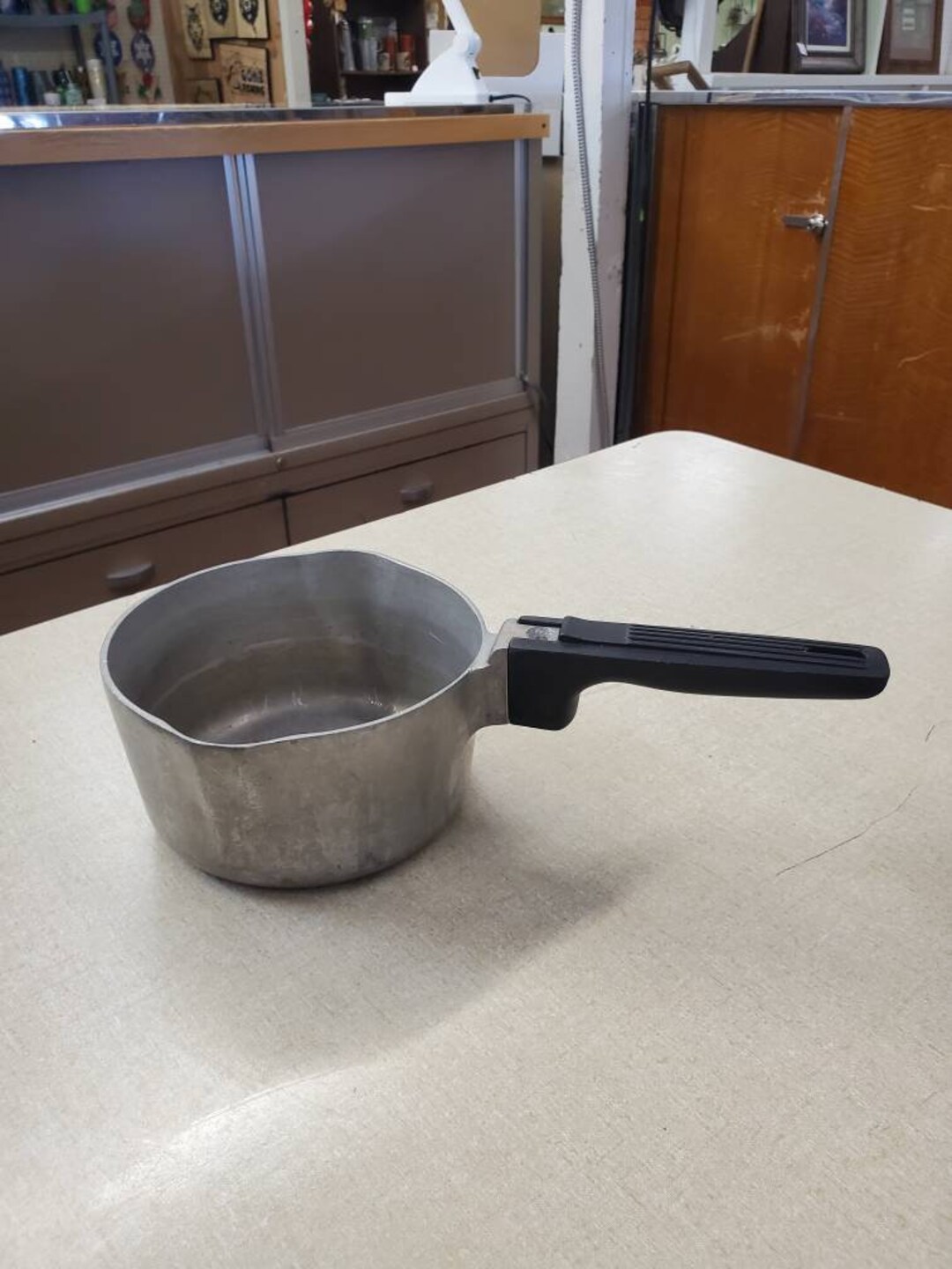 Wagner Ware, Magnalite, Sidney O, 1.5 Quart Sauce Pan, Spouted Sides ...