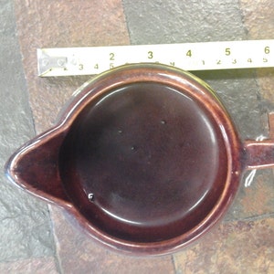 Daises and Dots Marcrest Serving Creamer or Pitcher Brown Pottery - Etsy