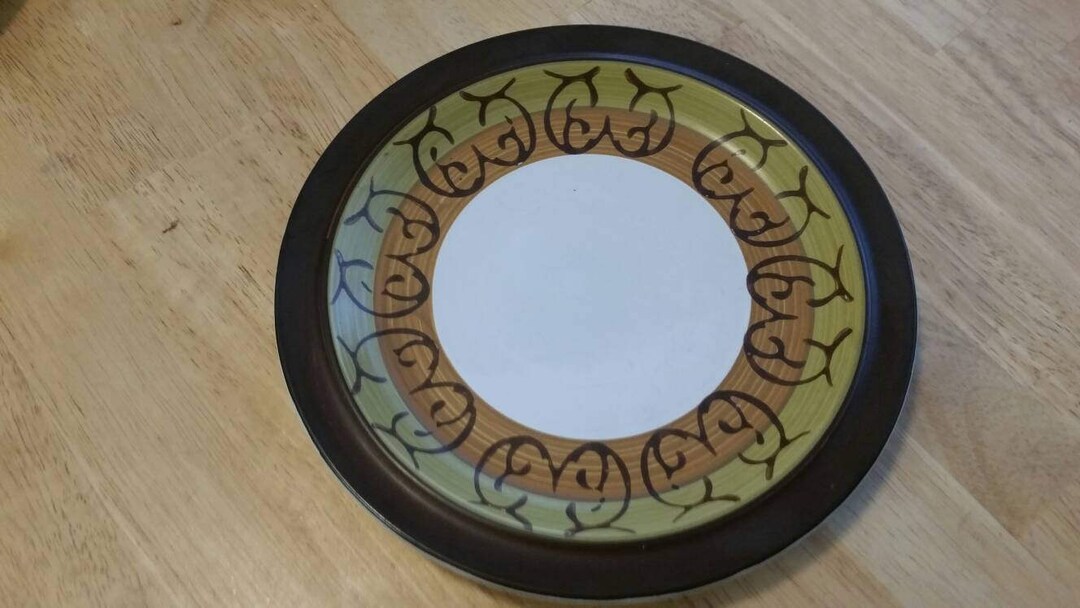 Electra Casual Ceram 7.60 Inch Stoneware Salad/dessert Plate Bolero ...