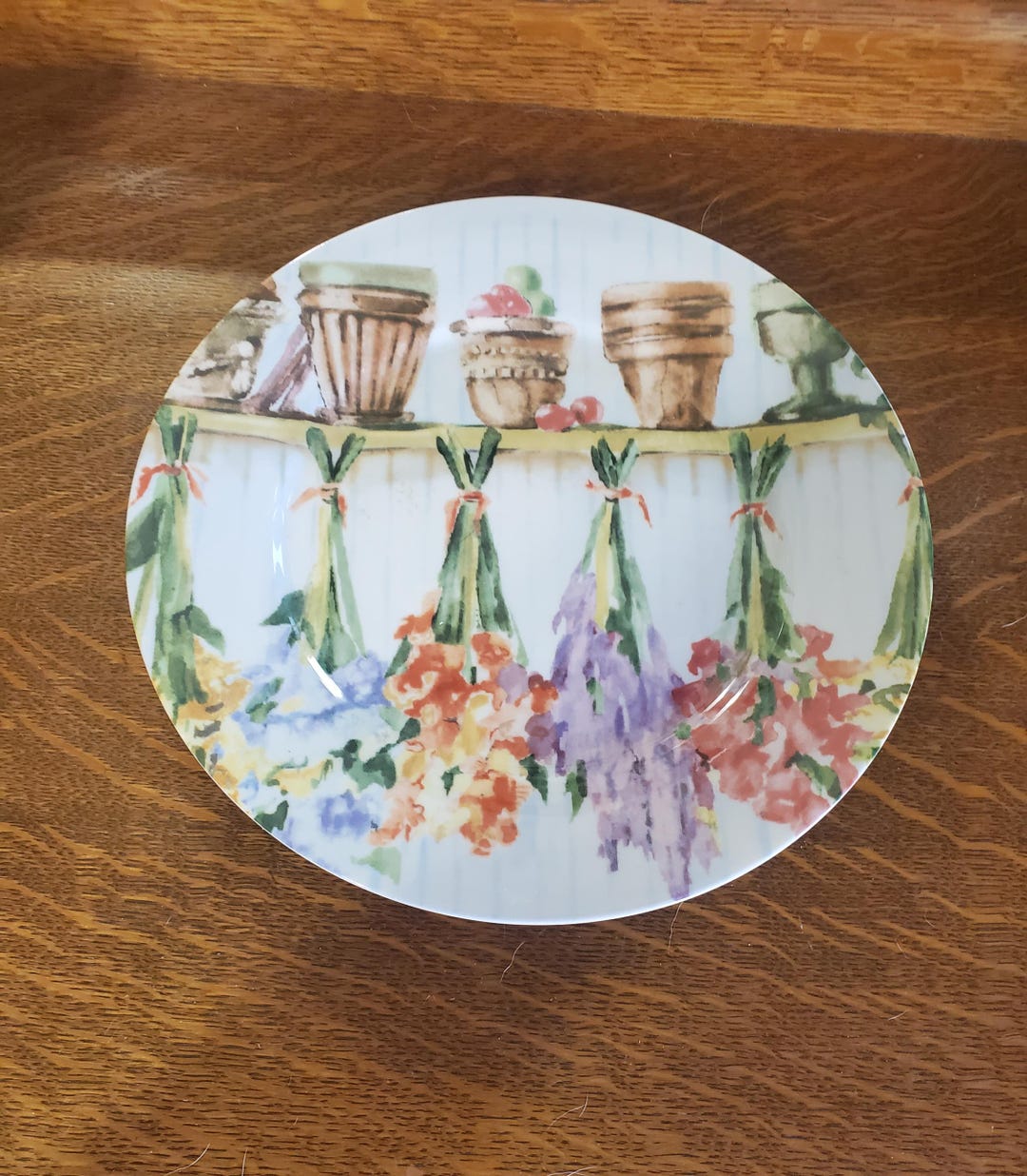 Retroneu Studio 225, Flower Bunches, Shelf, Pots, 10.25 Inch Round ...