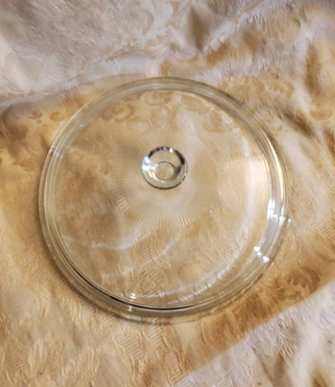 Round Pyrex Glass 8.75 Inch Lid for Casserole Dishes or Crock Pots - Etsy