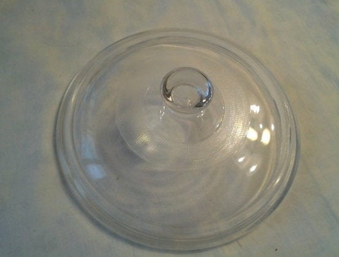 Replacement Glass Round Crock Pot or Bowl Lid 7.25 Inches in Diameter ...
