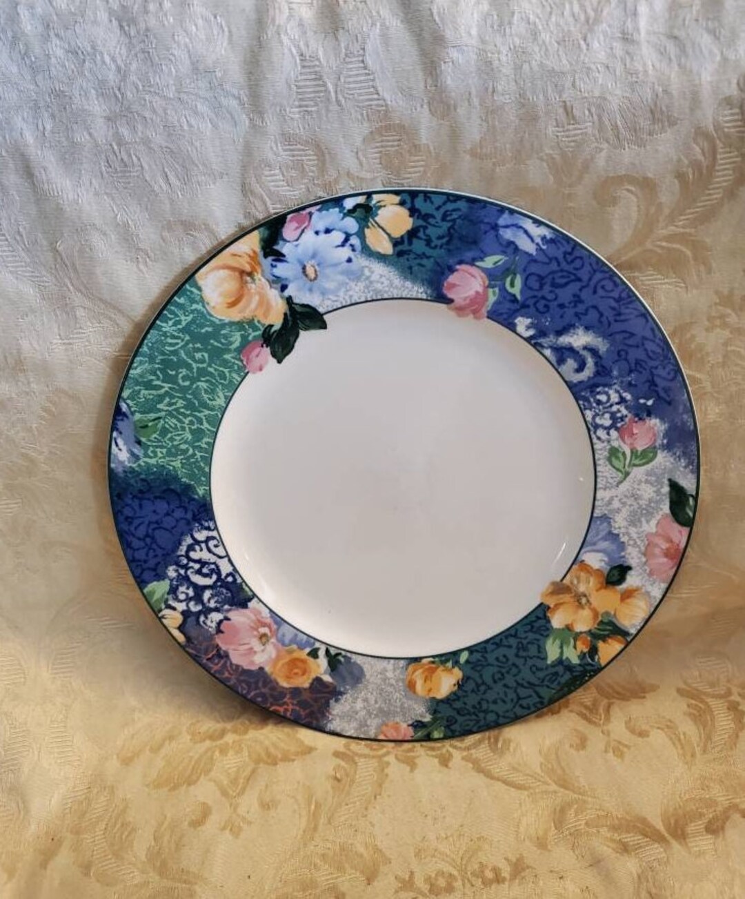 Christopher Stuart, Optima China, French Brocade, 10.75 Inch Dinner or ...