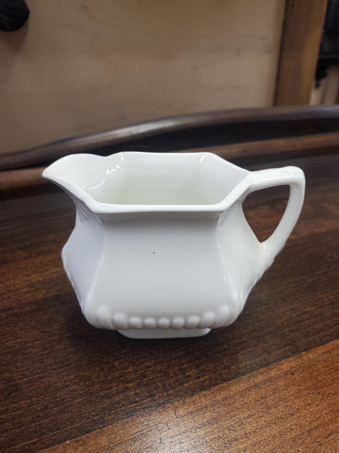 Adams, Empress, 9 Inch Creamer or Syrup Pitcher, Real English Ironstone ...