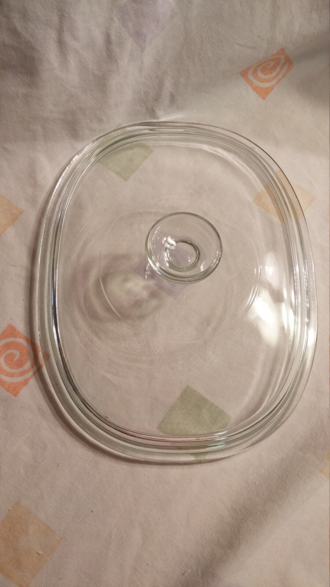 Collectible Glass Oval Pyrex Replacement Lid F120 - Etsy