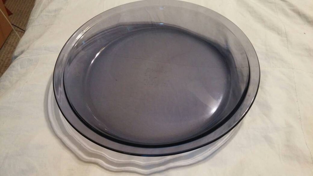 Pyrex Visions 9 Inch Deep Purple Pie Plate Bakeware Vintage Kitchen - Etsy