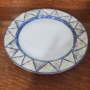 Travatine Blue Dinnerware by Dansk Bistro Dinnerware 11 Dinner or Chop ...