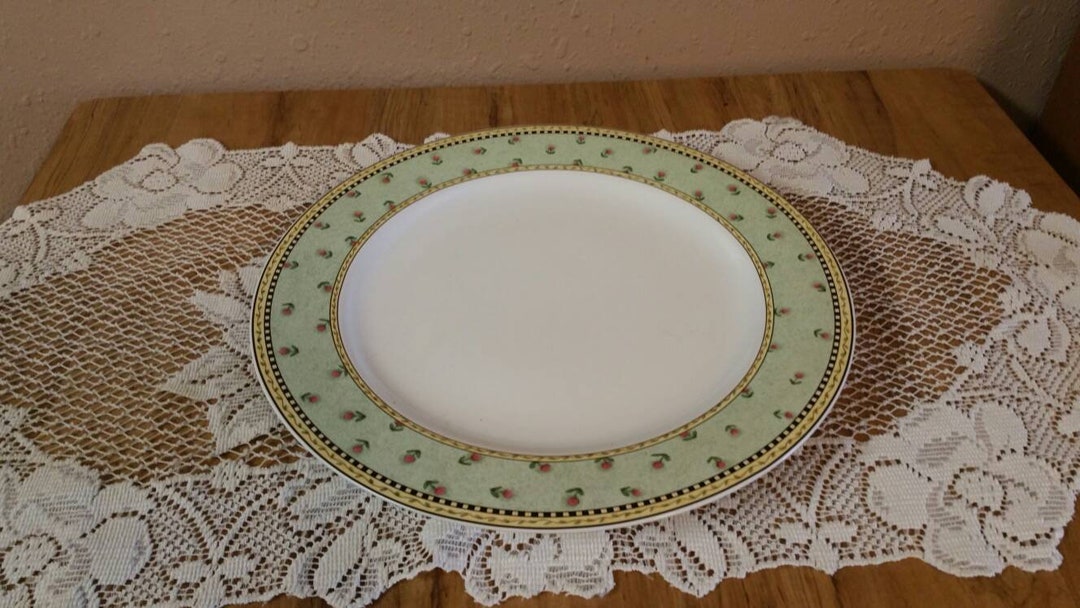 Debbie Mumm 12.50 Inch Large Serving Plate Sakura Watering Can With ...