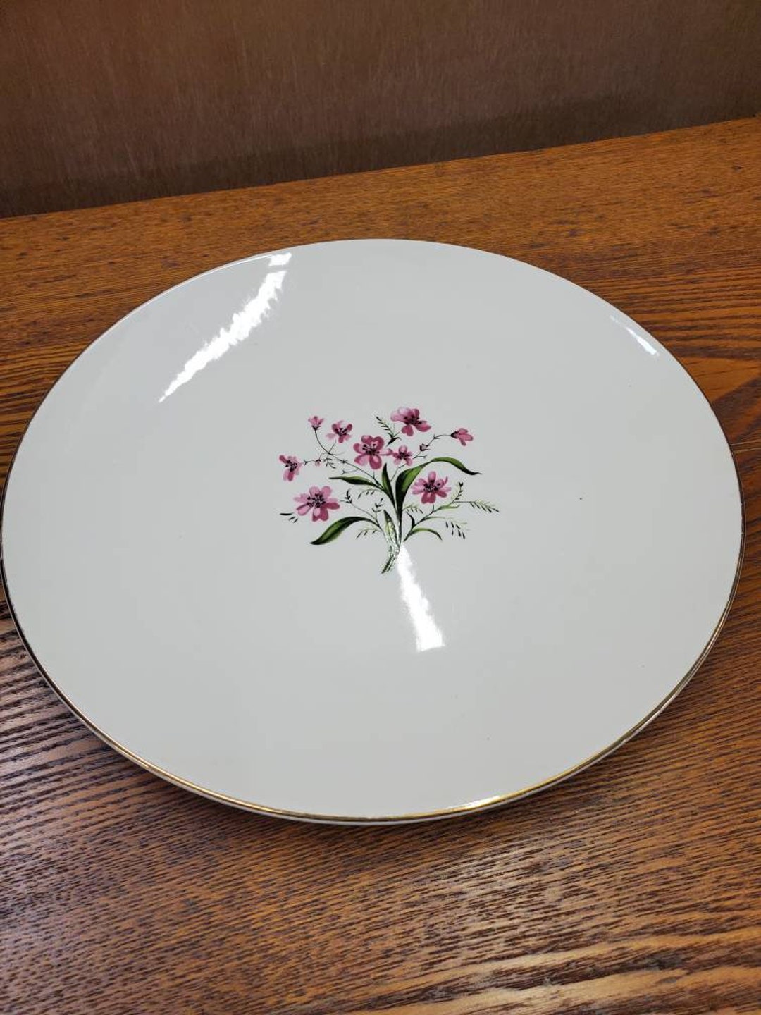 Mid Century Kitchen, Edwin Knowles, "spring Song" 10.10 Inch Dinner ...