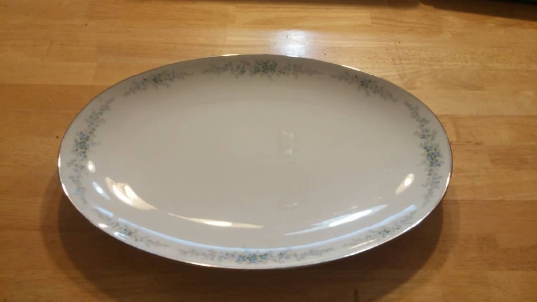 Noritake Roseberry 16 Inch Serving Platter Plate Fine China Made in ...