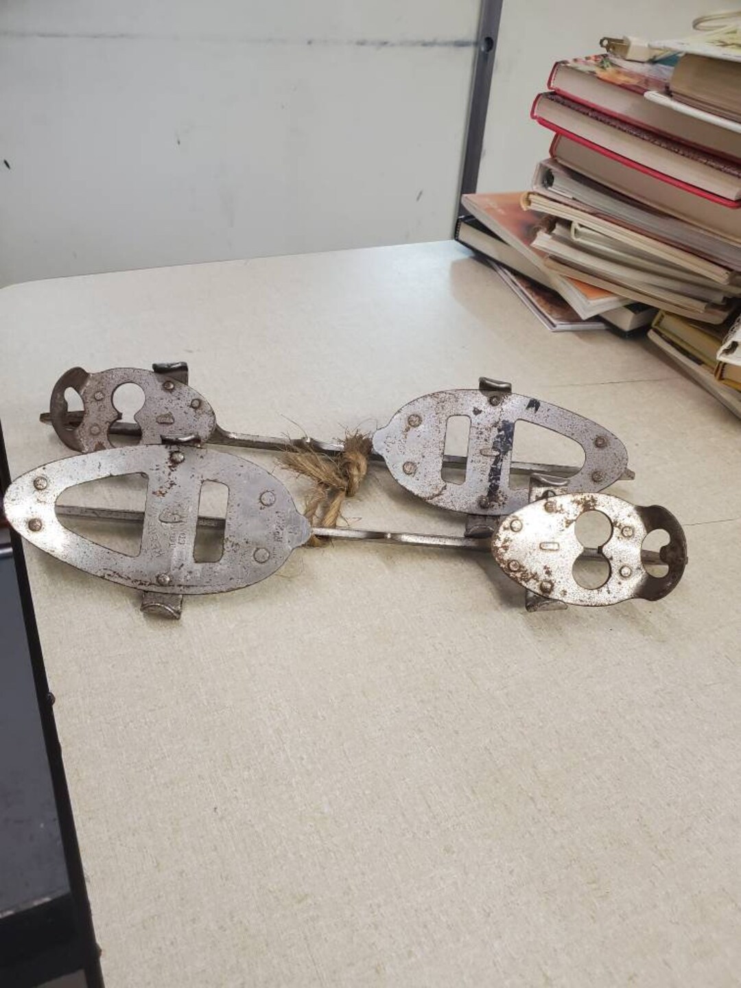 Late 1800s, Keene MFG Co, Rustic Metal Ice Skates, No 200 11, Vintage ...