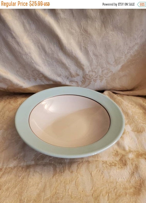 Off White Wide Rim Bowls - Etsy