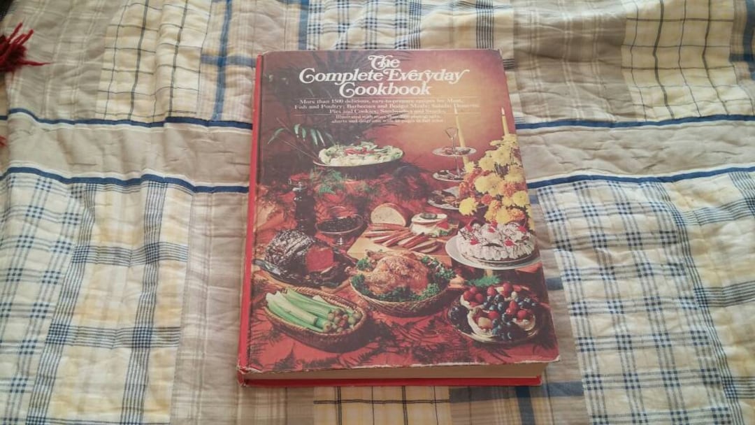 The Complete Everyday Cookbook 1971 Hardback Book Vintage Kitchen ...