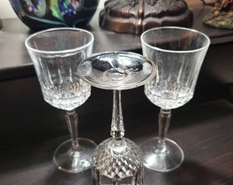 Hexagon Stem Glasses - Etsy